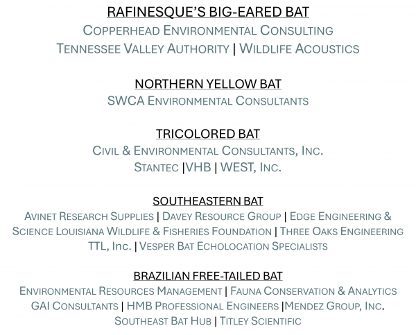 30th Annual Meeting | Southeastern Bat Diversity Network